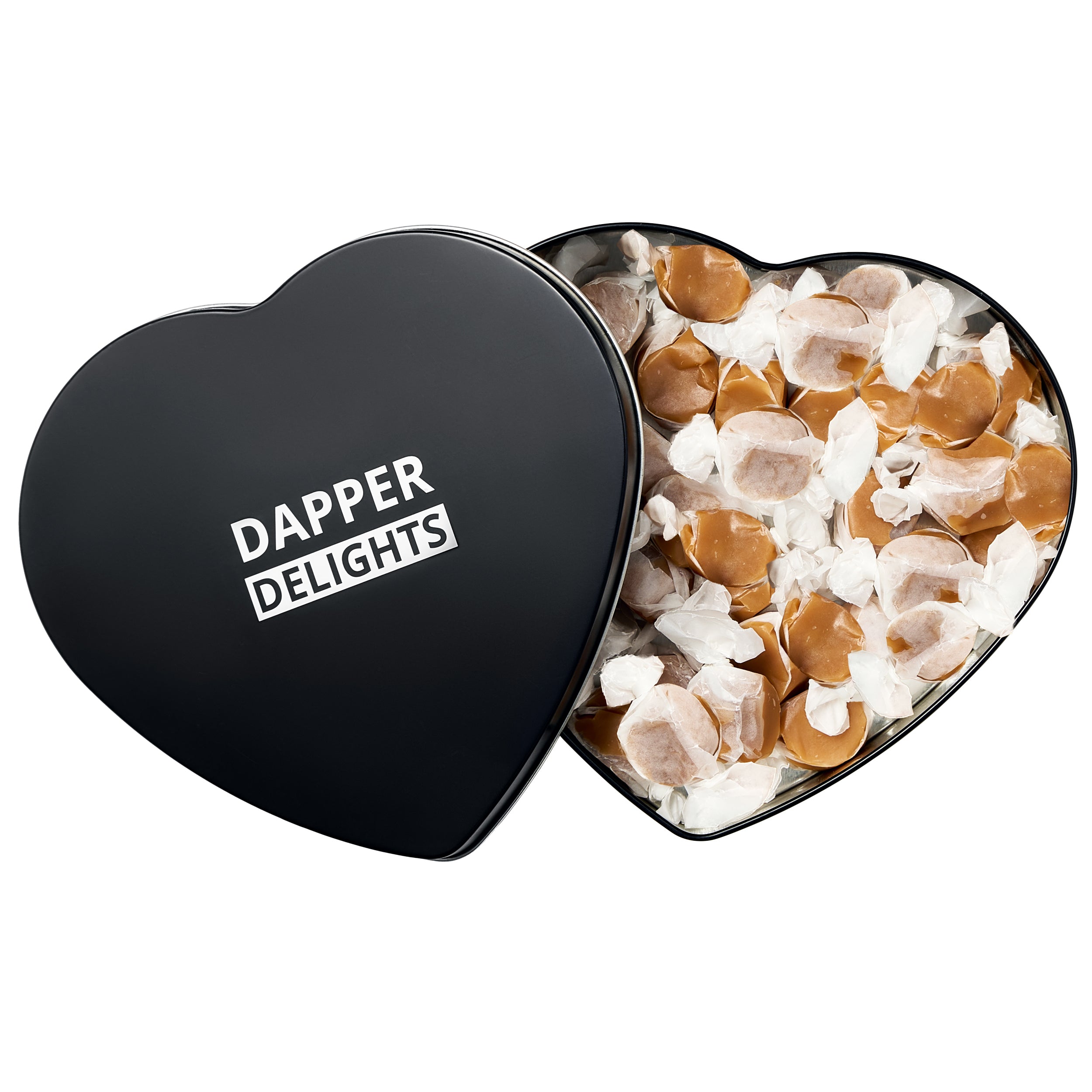 Scotch Whiskey Dapper Delights Salted Caramel Heart Tin - Gourmet Coll ...